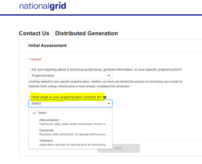 Customer Application Portal