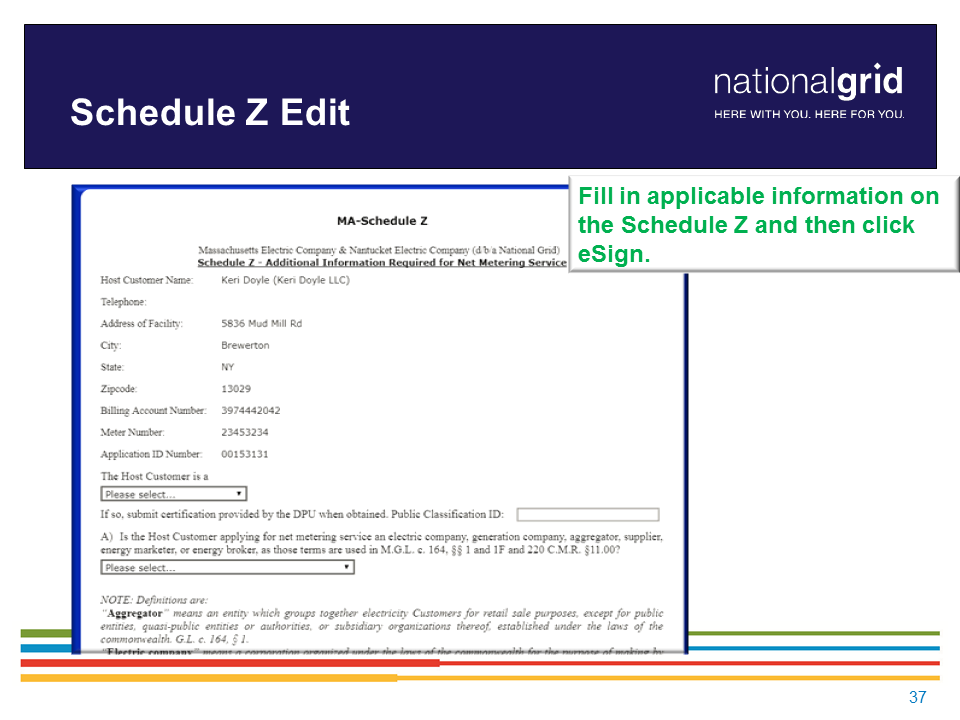 nCAP Simple Application Process Help